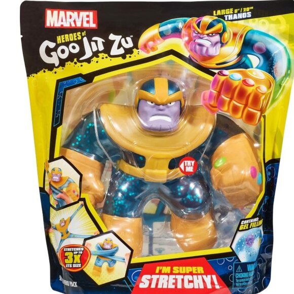 Heroes of Goo Jit Zu | Toys | Supersized 8 Avengers Thanos Heroes Of ...